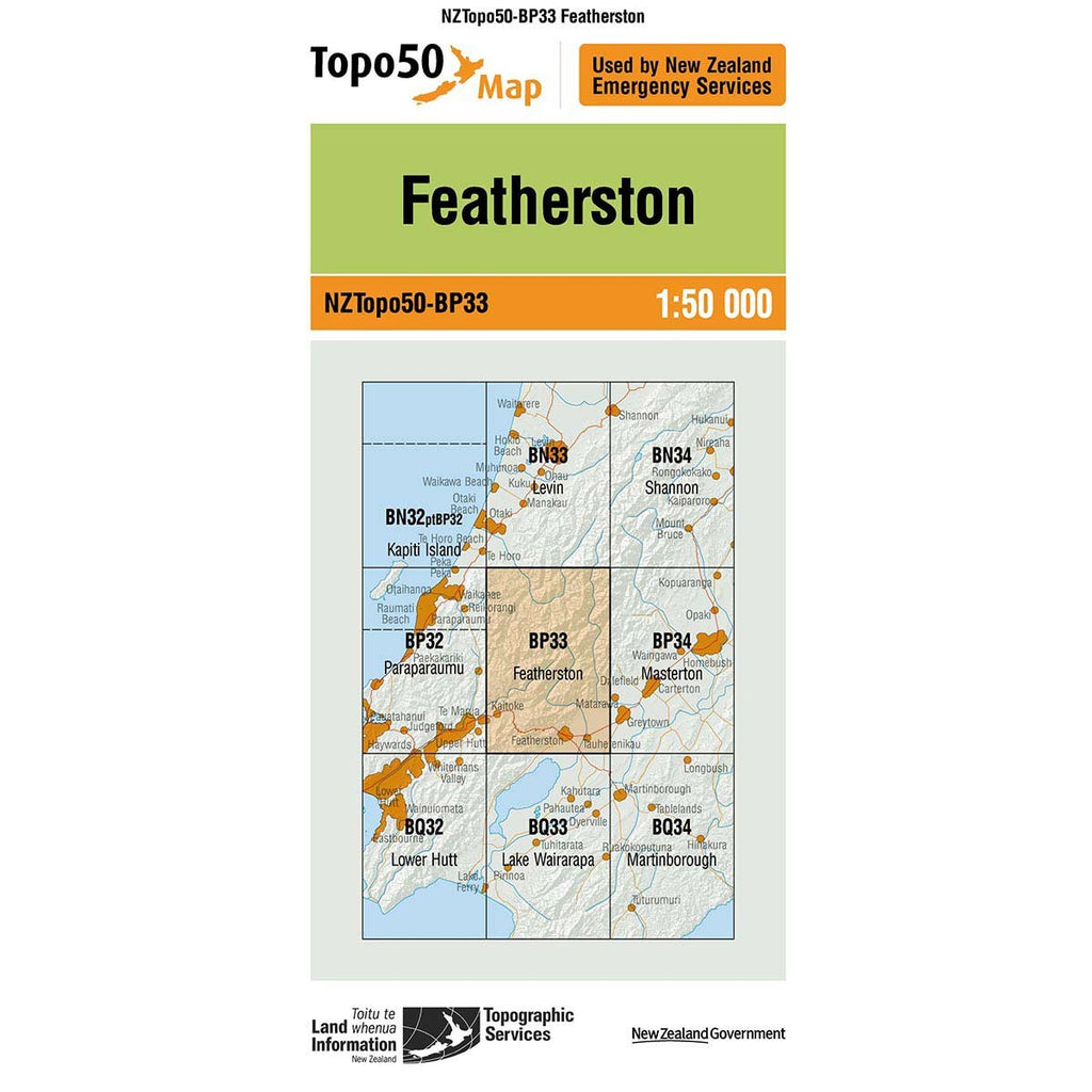 New Zealand Topo Maps | Gearshop NZ