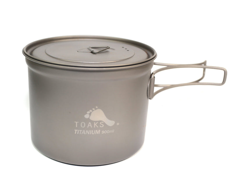 Toaks Titanium Pot 900mm x 115mm Dia | Gearshop NZ