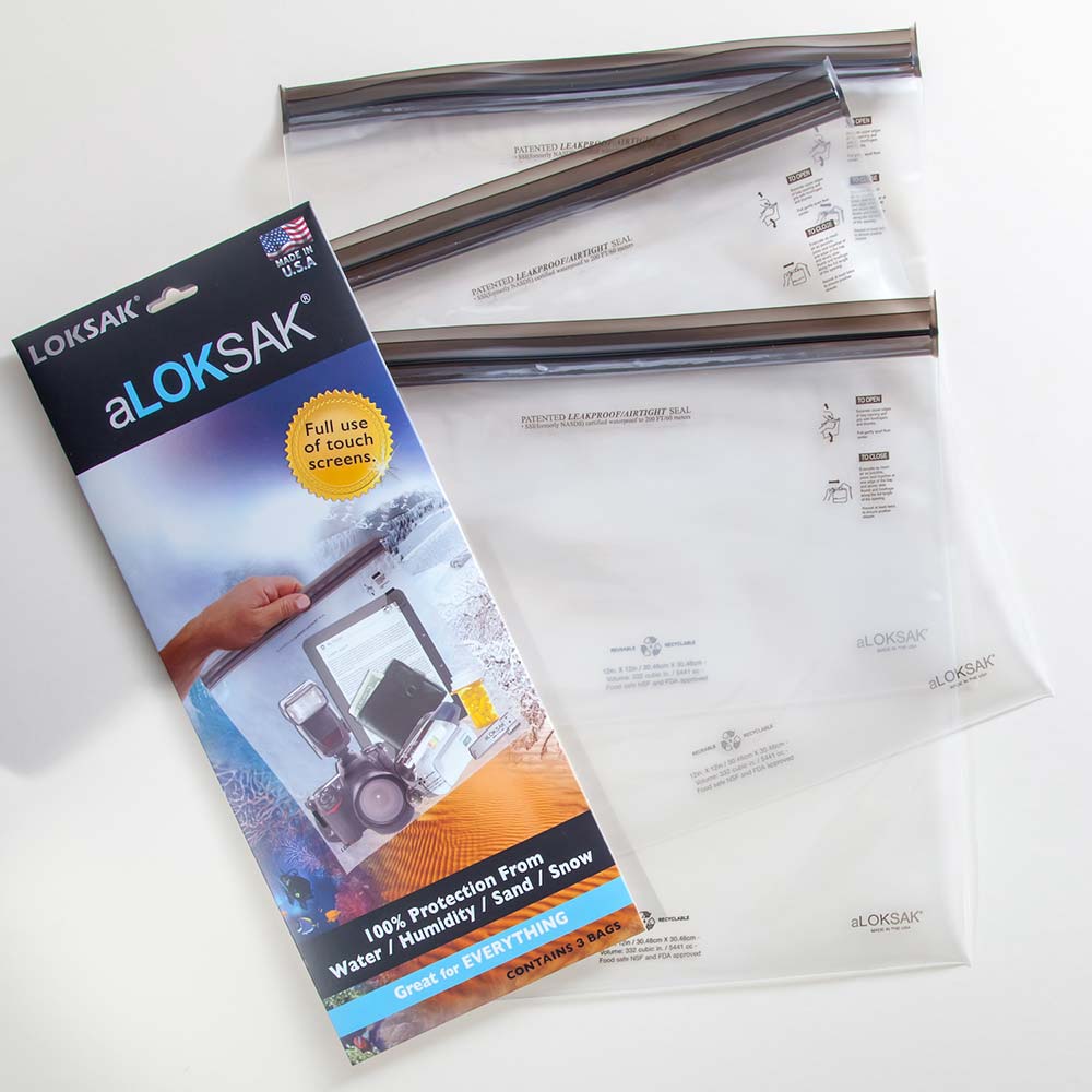 Loksak Waterproof Protective Covers, Photos & Maps, 2 Pack | Gearshop NZ