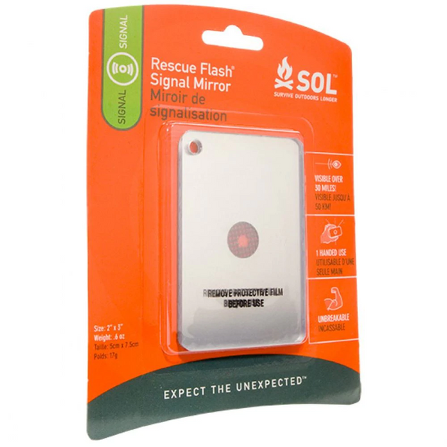 SOL Rescue Flash Mirror | Gearshop NZ